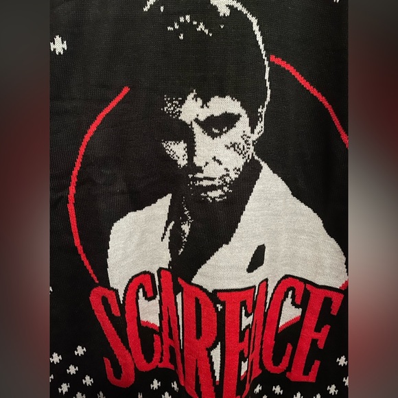 Scarface | Sweaters | Scarface Al Pacino Ugly Christmas Sweater | Poshmark